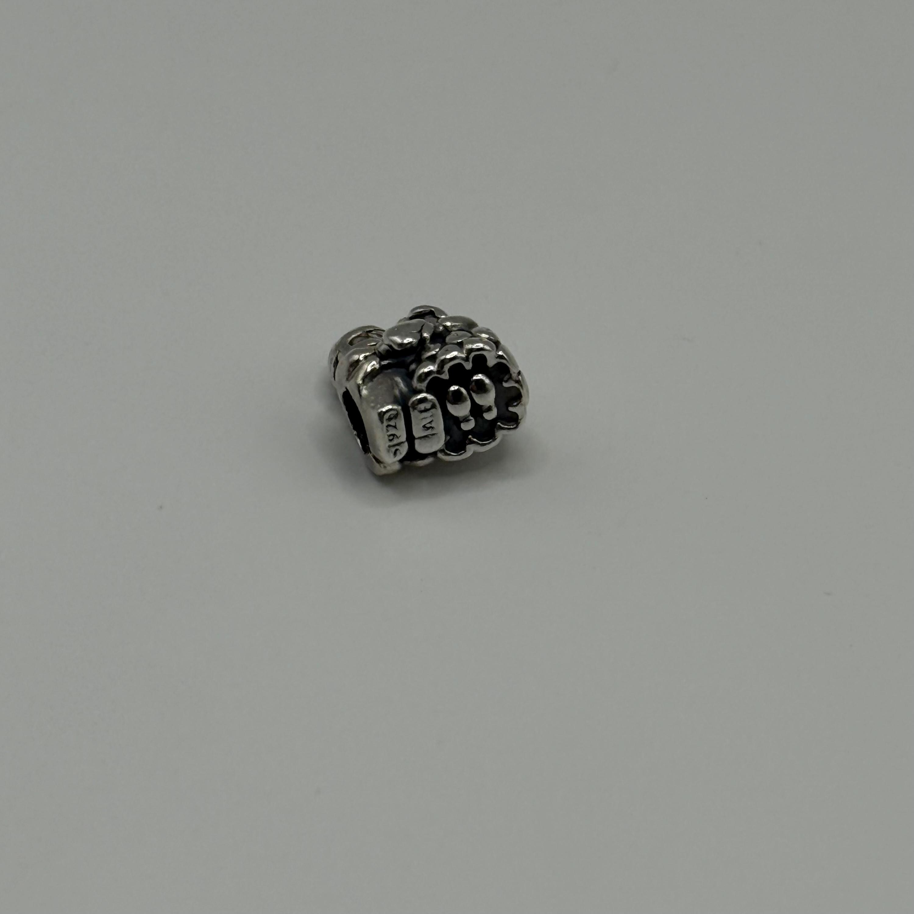 PANDORA Mr. and Mrs. Sterling Silver Wedding Married Couple Charm ALE ...