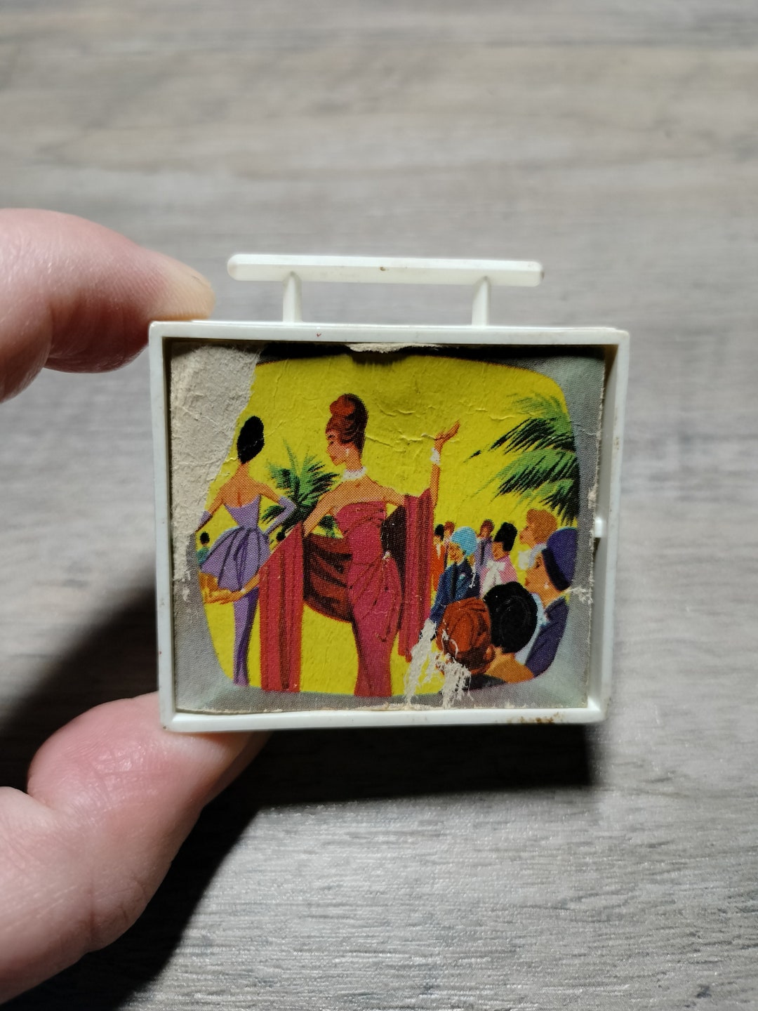 1960's Vintage Barbie go-together Modern TV 1963, Mattel - Etsy