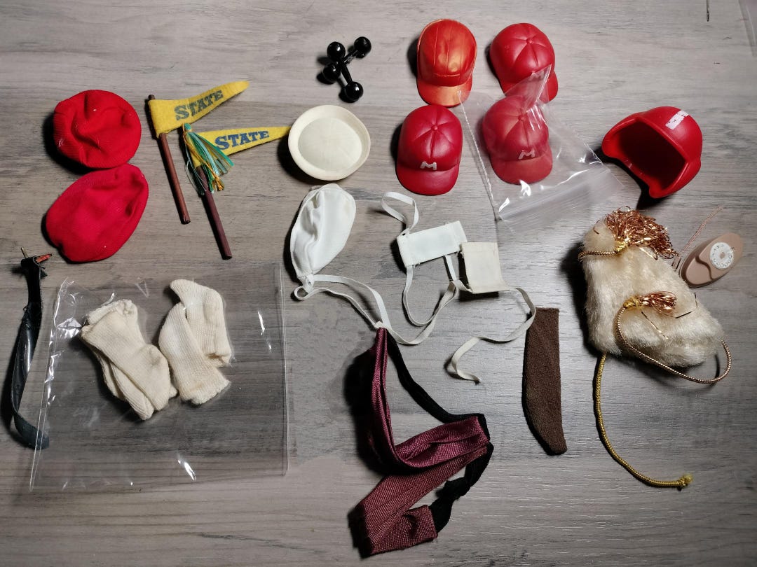 1960's Vintage Barbie KEN Accessories, Original Mattel - Etsy