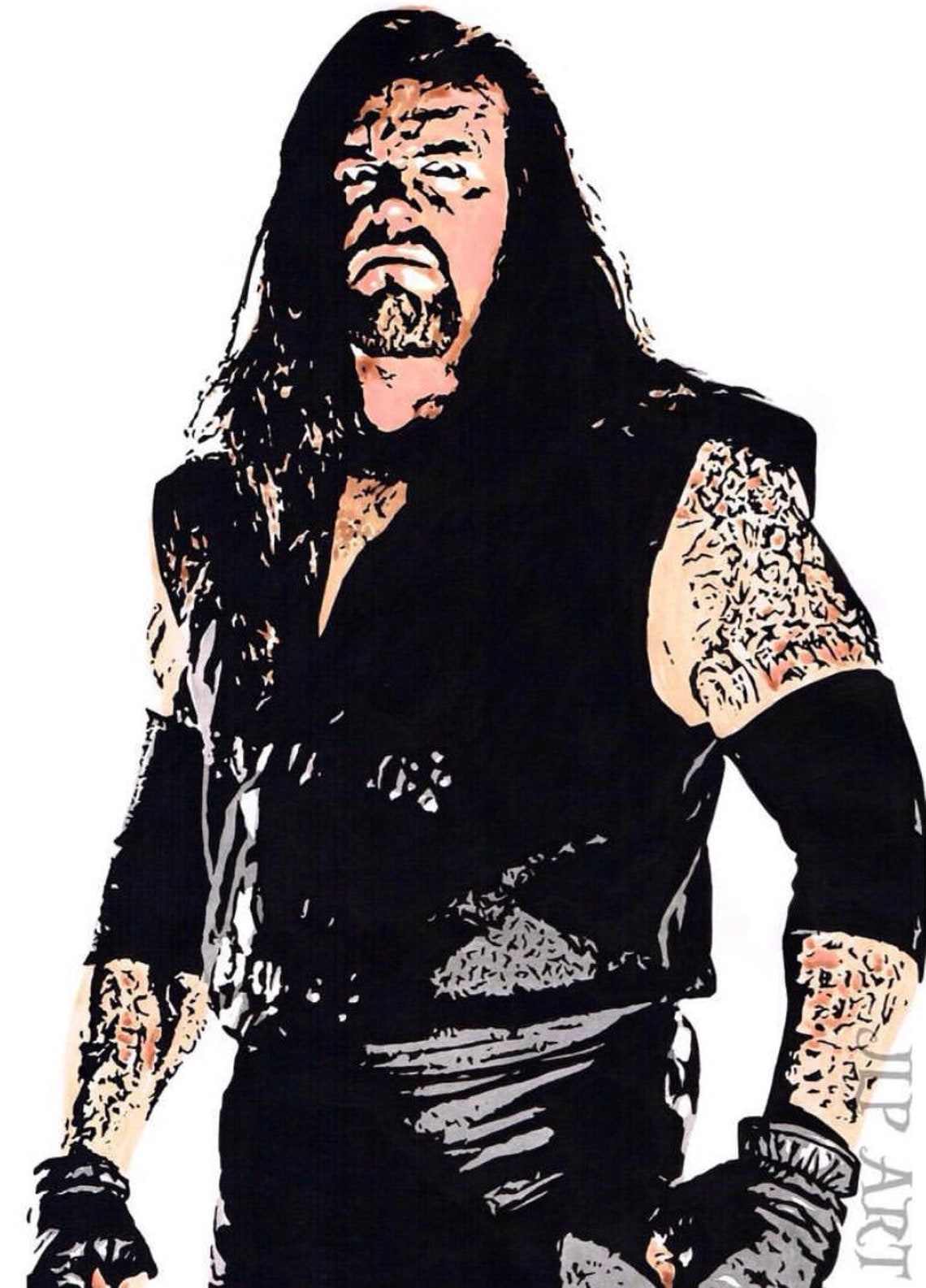 The Undertaker Phenom Painting - Etsy