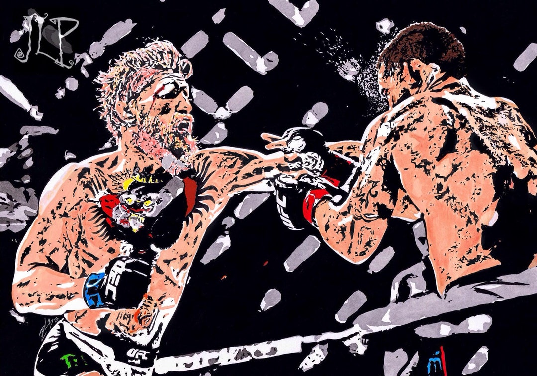 Conor Mcgregor - Knockout - Original Painting - Etsy