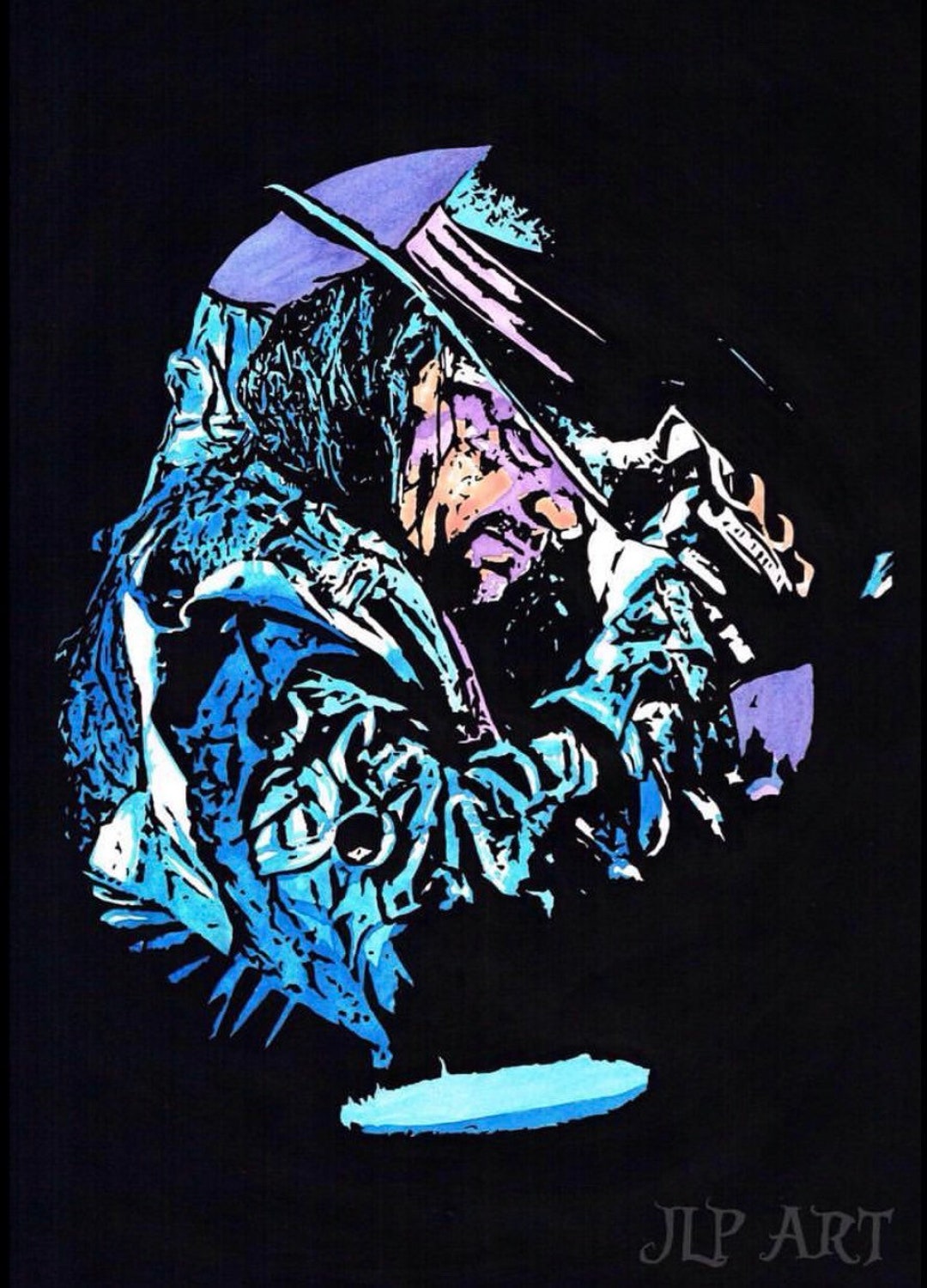 The Undertaker Painting - Etsy