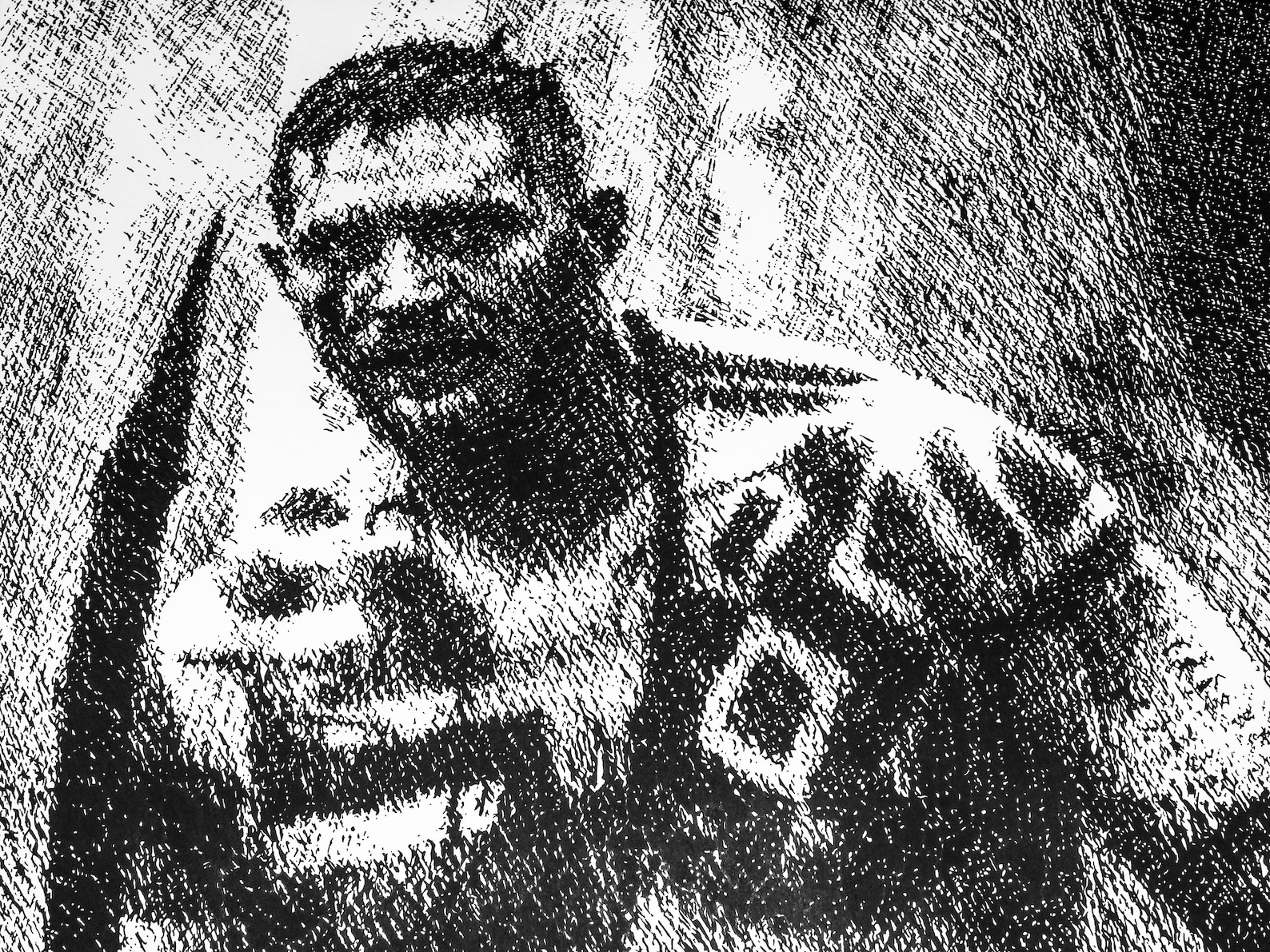 TABOO Tom Hardy Ink Drawing - Etsy