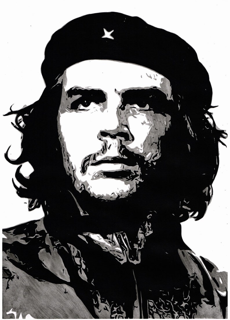 Che Guevara - Original Painting - Etsy
