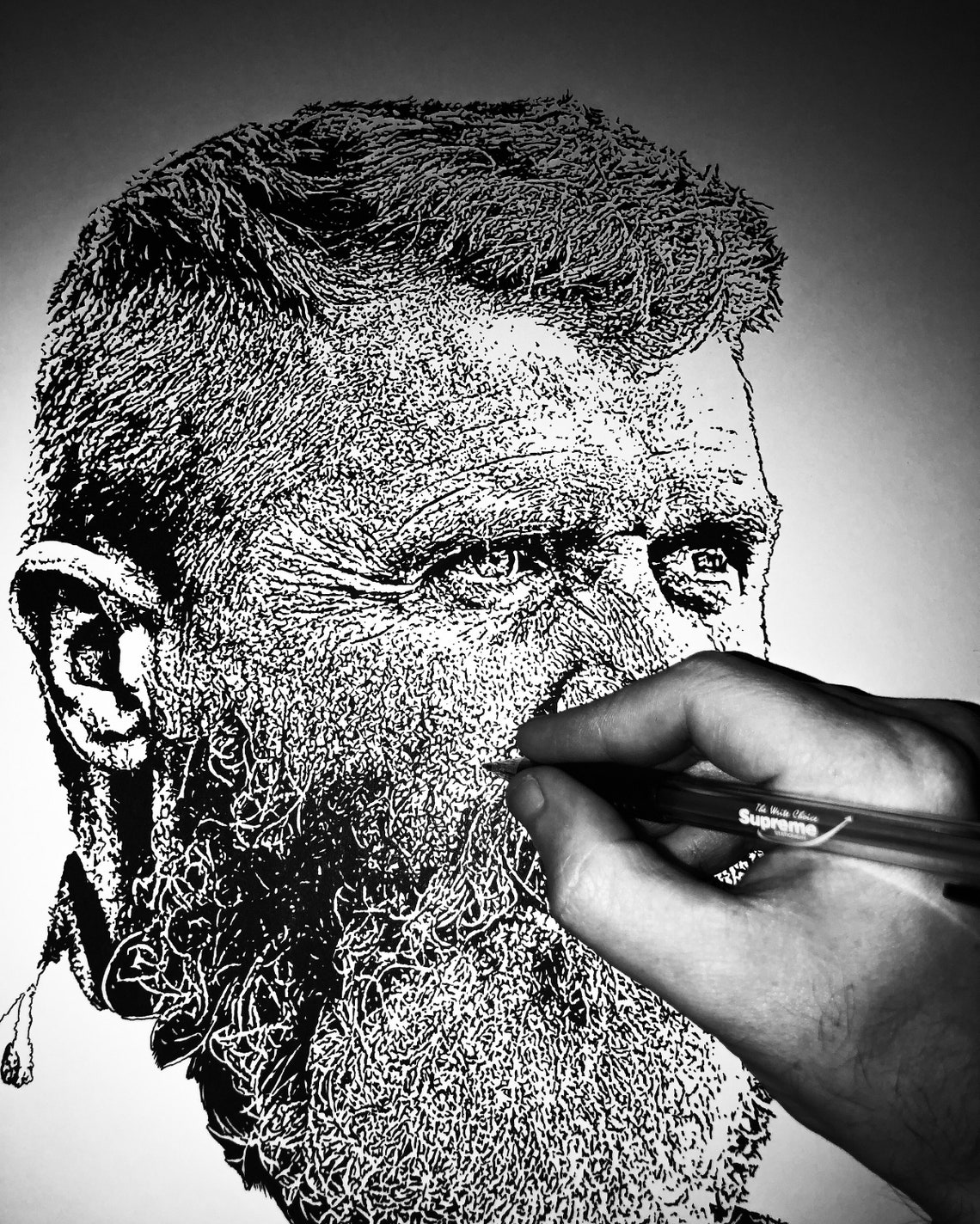 Roy Keane Original Drawing | Etsy