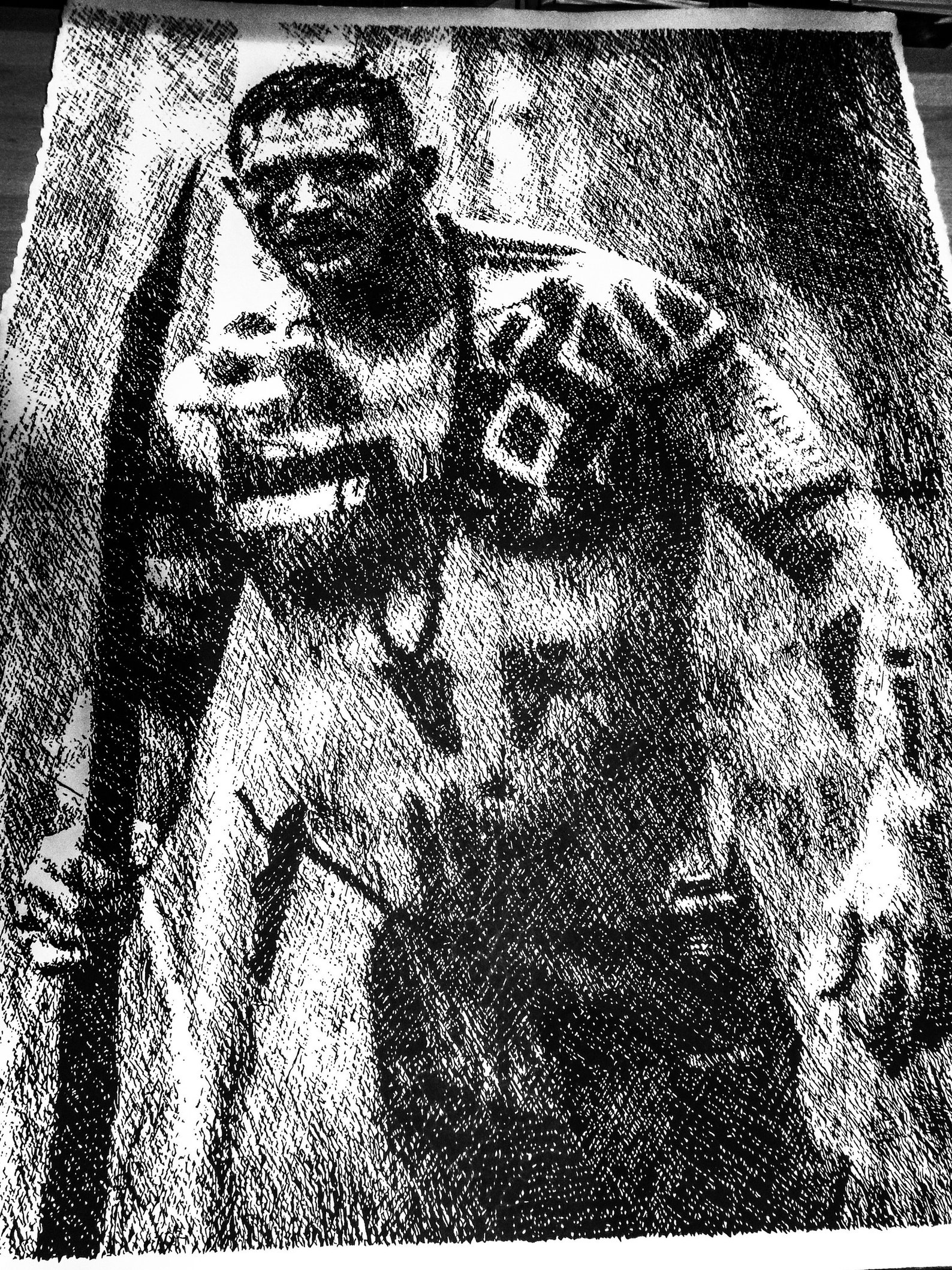 TABOO Tom Hardy Ink Drawing - Etsy