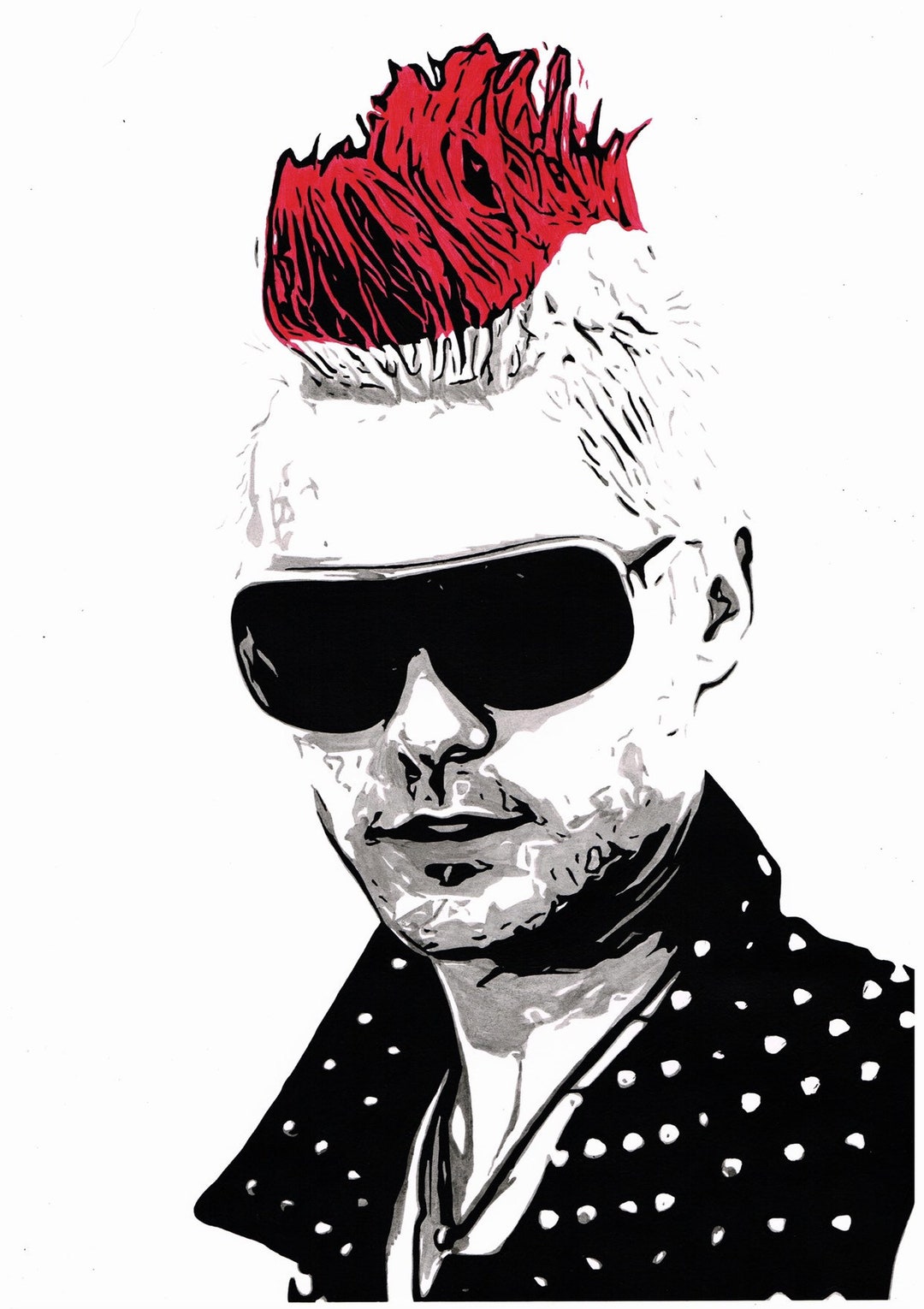 Jared Leto Painting - Etsy