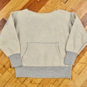 50s 60s Two-tone Sweatshirt Size XS Cut off Hoodie Vintage 50s 60s Two-tone Sweatshirt Size XS Cut off Hoodie Vintage
