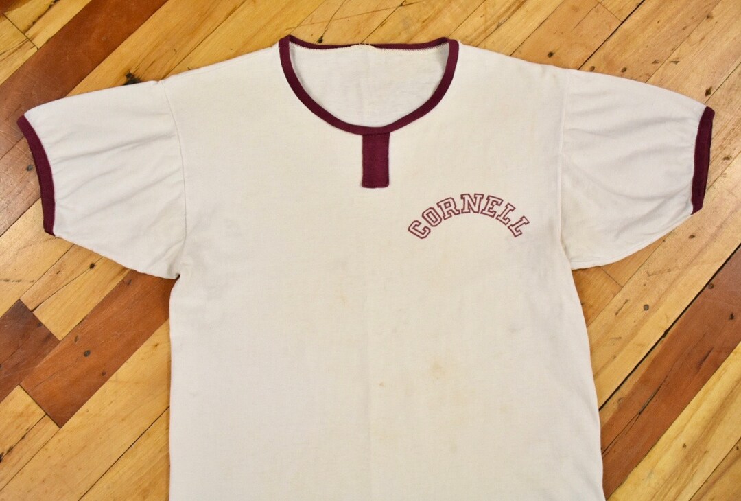 60s Cornell University Rowing Tee Size Small Ringer T-shirt Vintage - Etsy