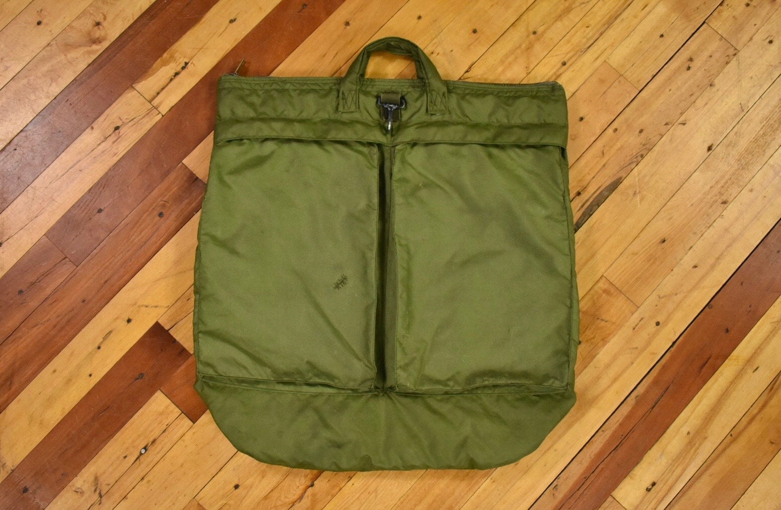 70s U.S. Military Nylon Helmet Bag Vintage - Etsy