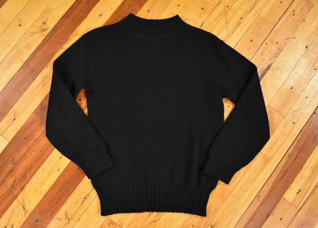 1940s U.S. Navy Wool Deck Sweater Size XS Military Issue WWII - Etsy