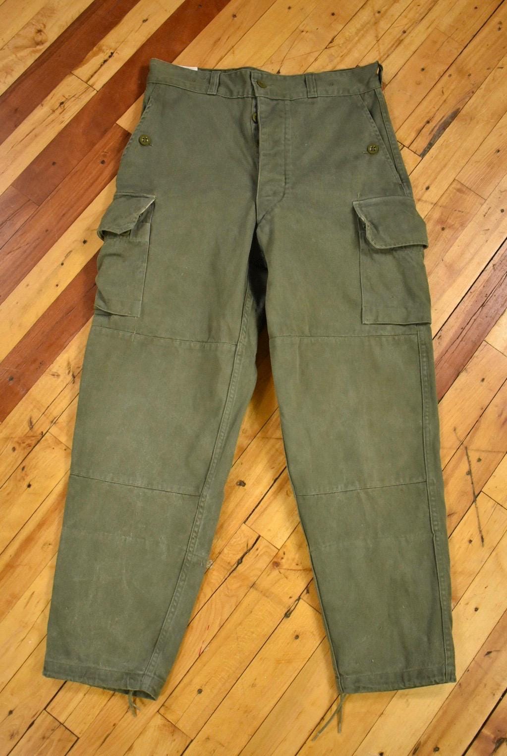 70s French Army Cargo Pants 33 X 28 Vintage Military - Etsy 70s French Army Cargo Pants 33 X 28 Vintage Military - Etsy