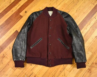 50s Vintage Varsity Jacket - Etsy