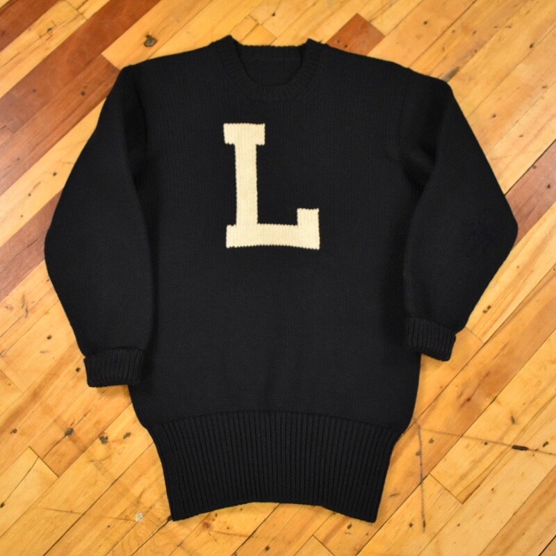 Letterman Sweater - Etsy