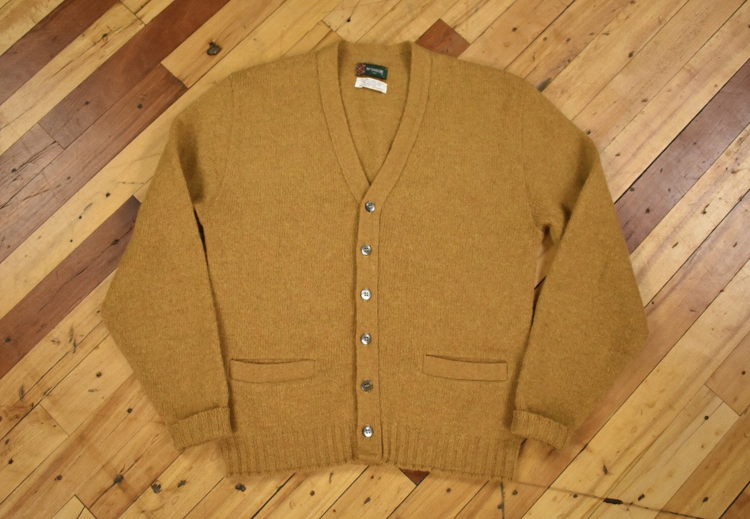 70s Mcgregor Cardigan Sweater Mens Size Small Vintage Wool Knitwear - Etsy