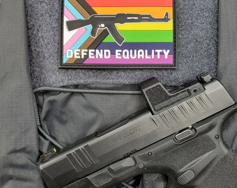 AR-15 Defend Equality Trans Pride Flag and Rifle PVC Patch - Etsy