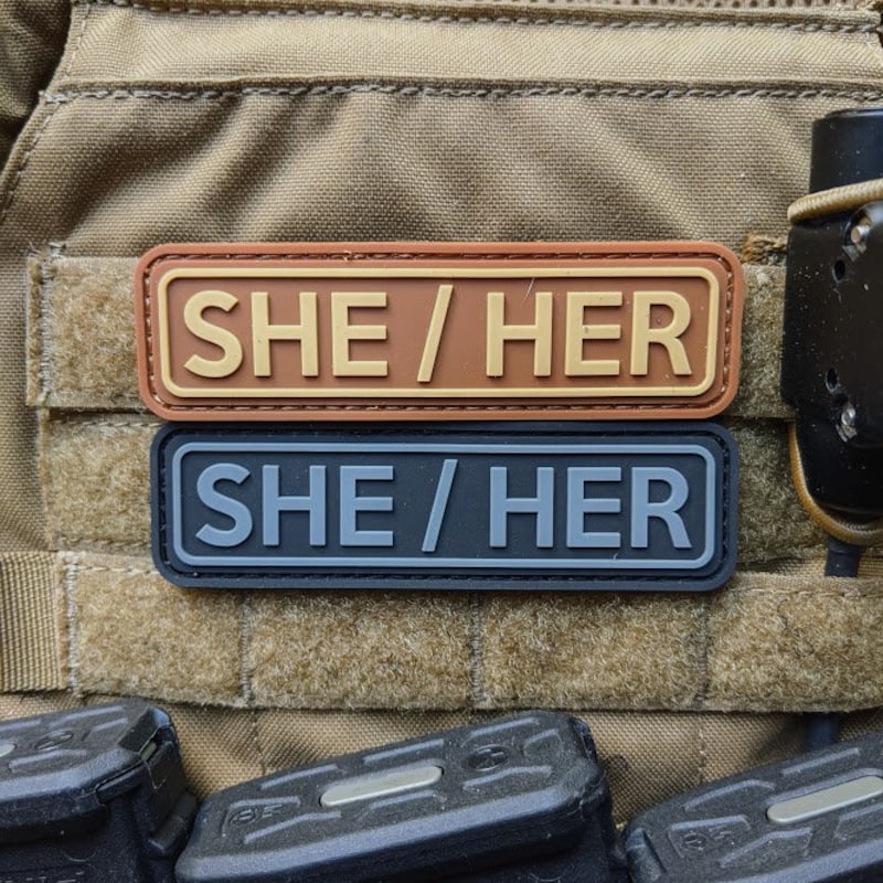 She/her Patch Velcro - Etsy