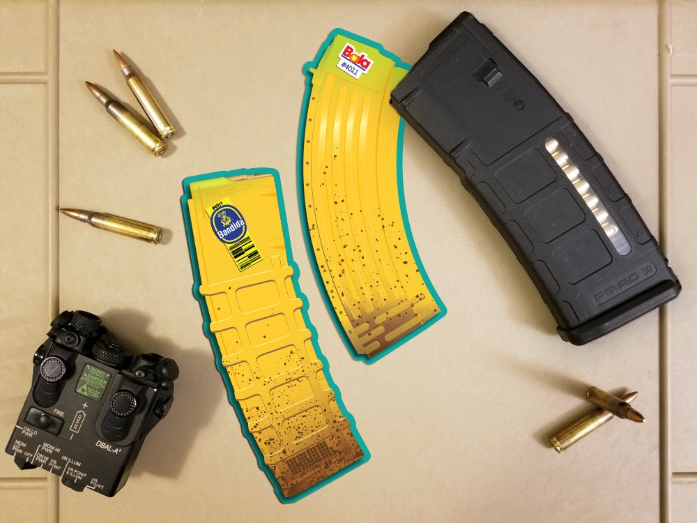 Banana Magazine Sticker - Etsy