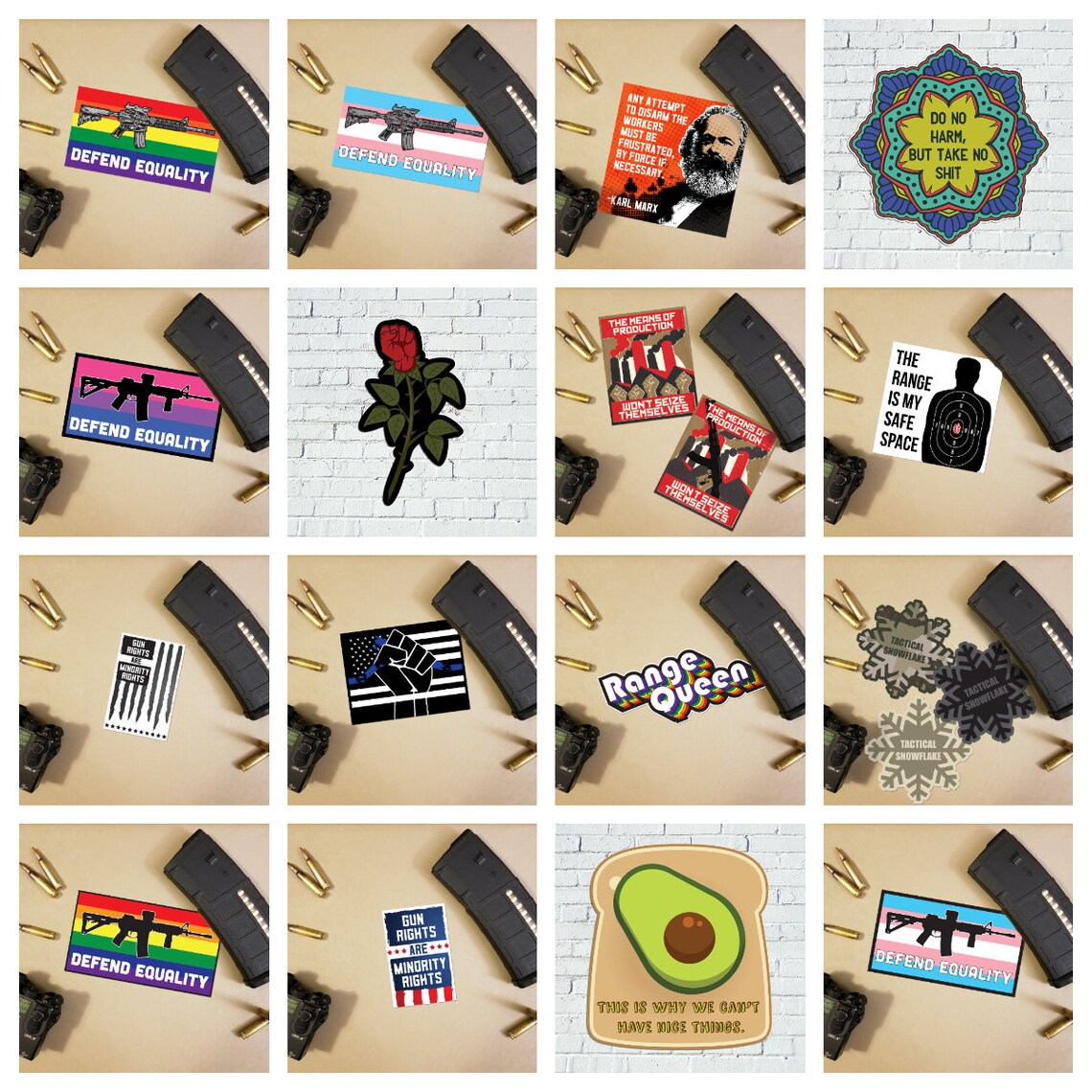 Offcolor Decals Random Sticker Slap Packs - Etsy