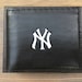 Men's Designer Leather Wallet / New York Yankees Wallet - Etsy