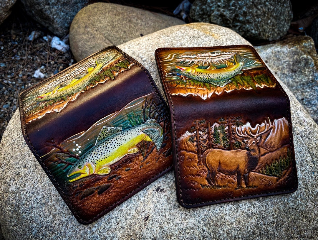 Fish/game/wildlife Themed Custom Credit Card/ Fish and Game License ...