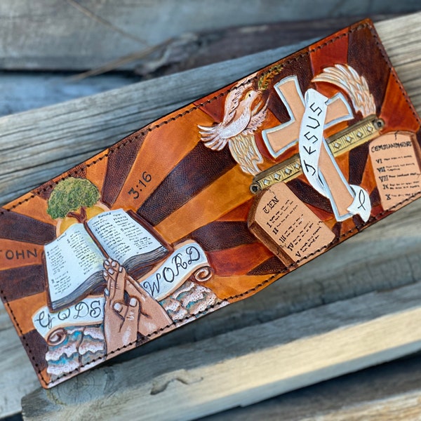 Christian Wallet - Etsy