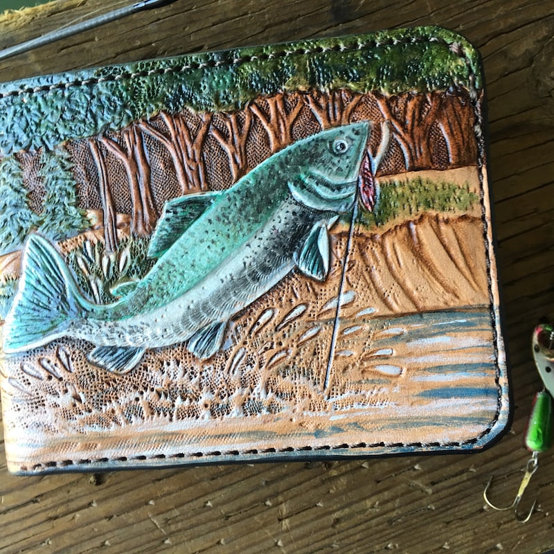 Fishing Wallet - Etsy