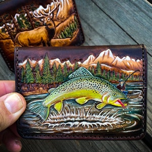 Fish/game/wildlife Themed Custom Credit Card/ Fish and Game License ...