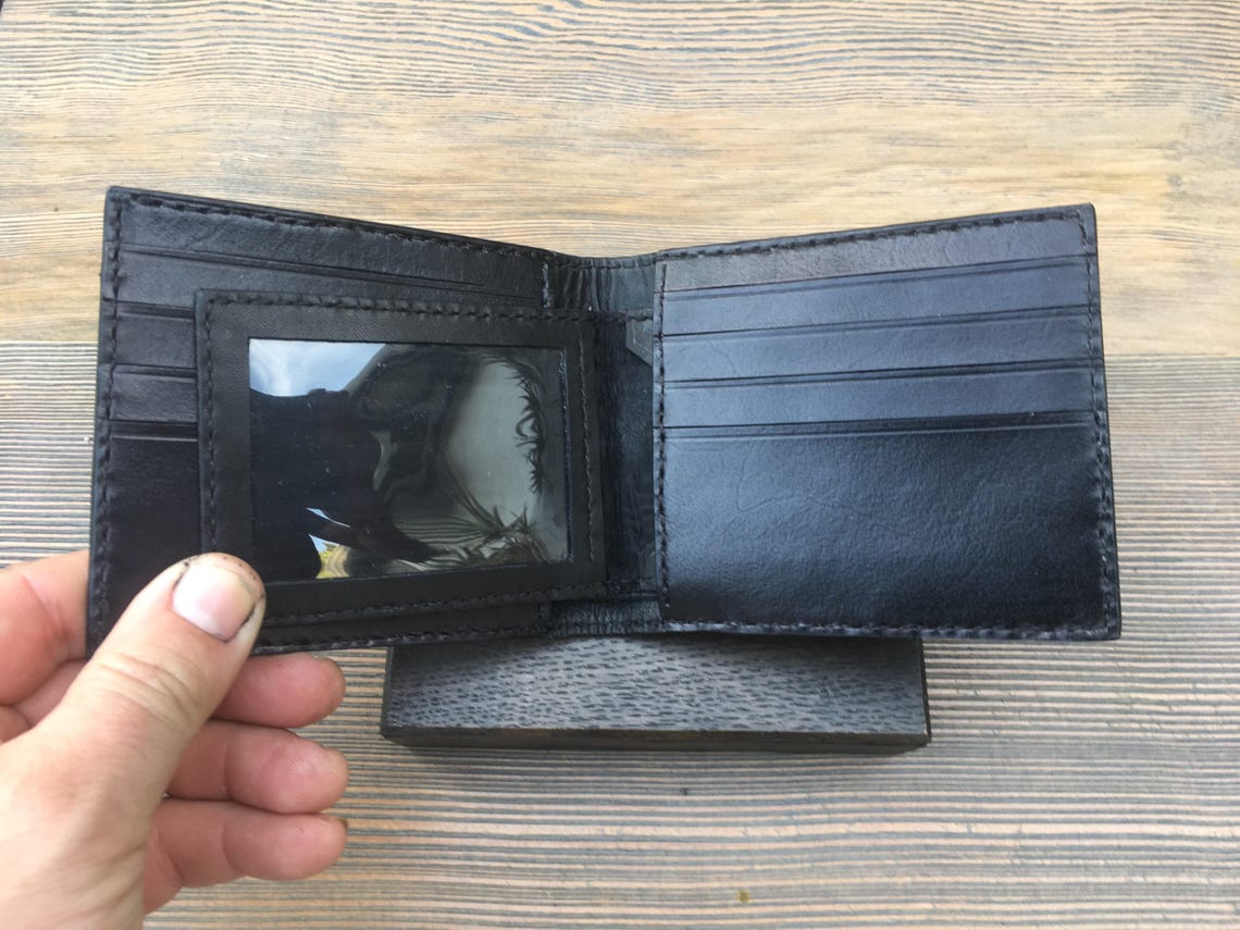 Men's Designer Leather Wallet / New York Yankees Wallet - Etsy