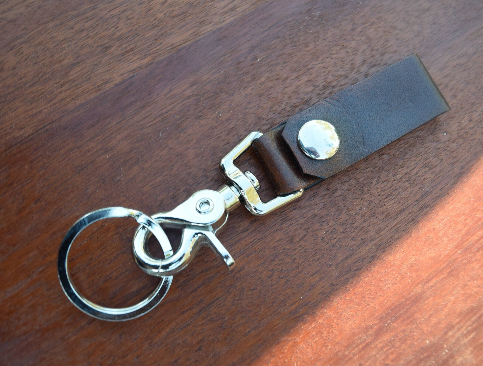 Leather Key Ring Holder/ Belt Attachment - Etsy