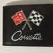 Corvette Leather Bifold Wallet / Hand Made - Etsy