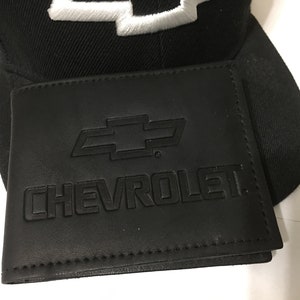 Chevrolet Bowtie Wallet/ Black Chevy Bifold Wallet - Etsy