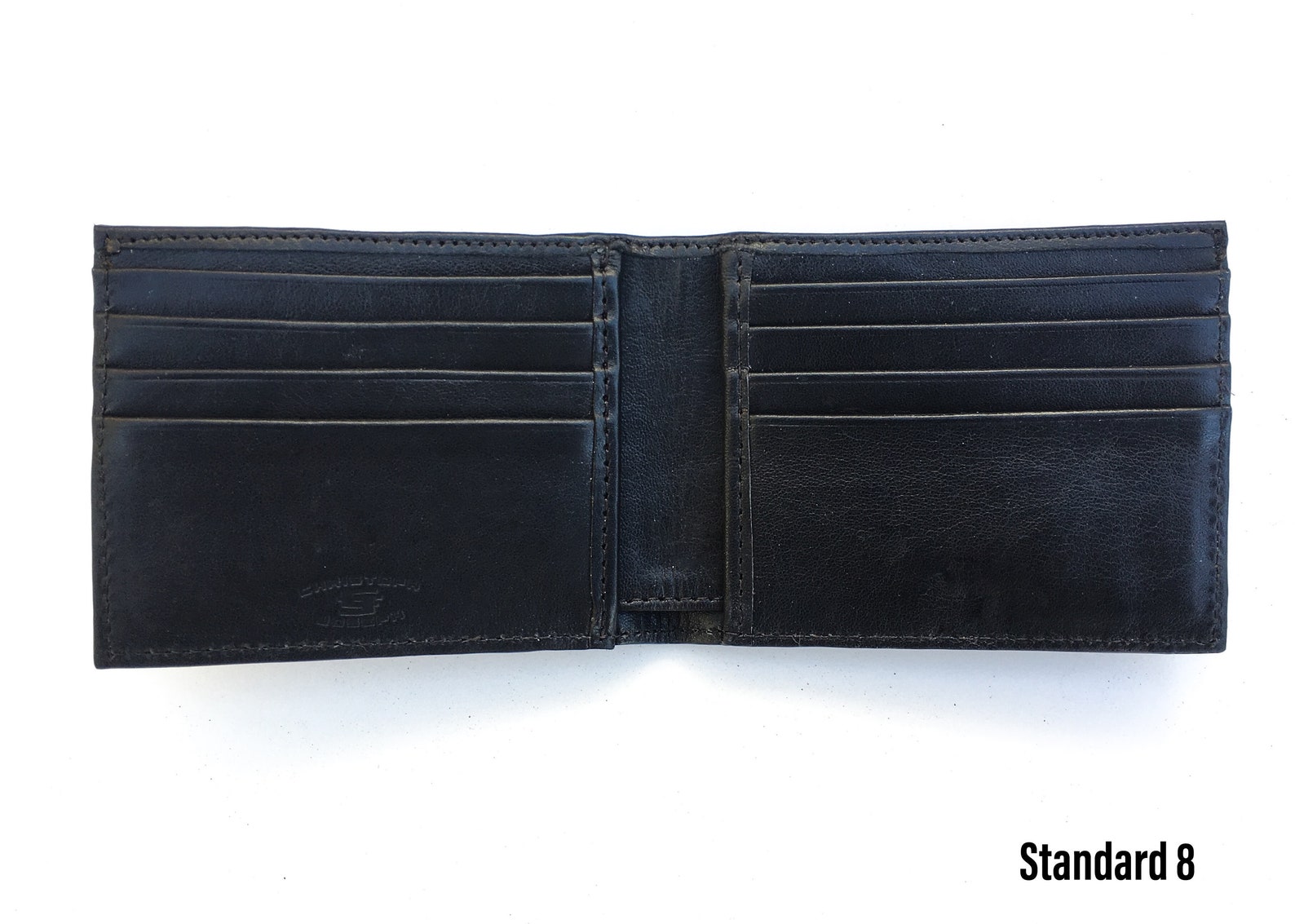 Corvette Leather Bifold Wallet / Hand Made - Etsy