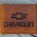 Chevrolet Bowtie Leather Bifold Wallet brown - Etsy