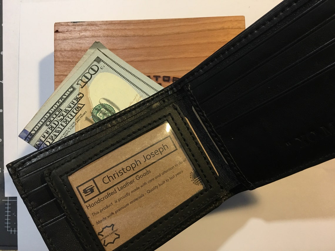 Men's Designer Leather Wallet / New York Yankees Wallet - Etsy