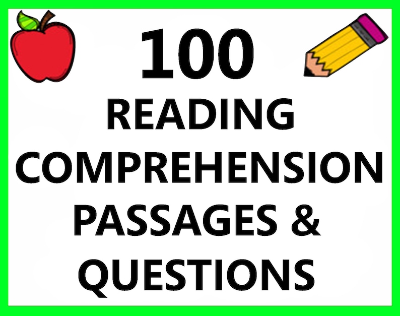 1st 2nd 3rd 4th Grade Reading Comprehension Passages Short Stories ...