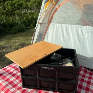 Portable Storage Table Top collapsible / Foldable Crate / Box for ...