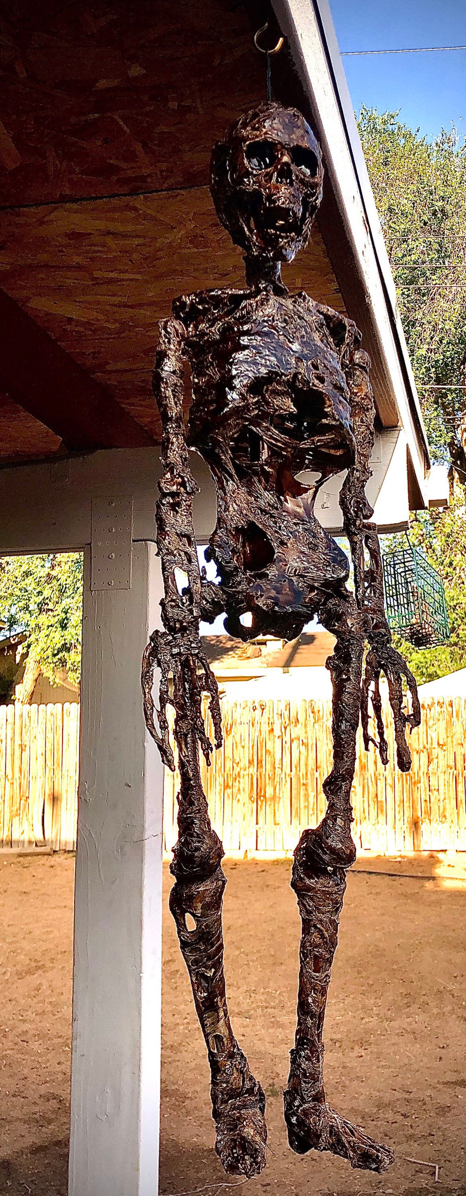 Mumified Skeleton Corpse - 5 Ft, LED Eyes, Posable (made to Order) - Etsy