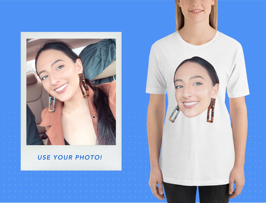 Custom Face Shirt: Shirt From Photo - Etsy