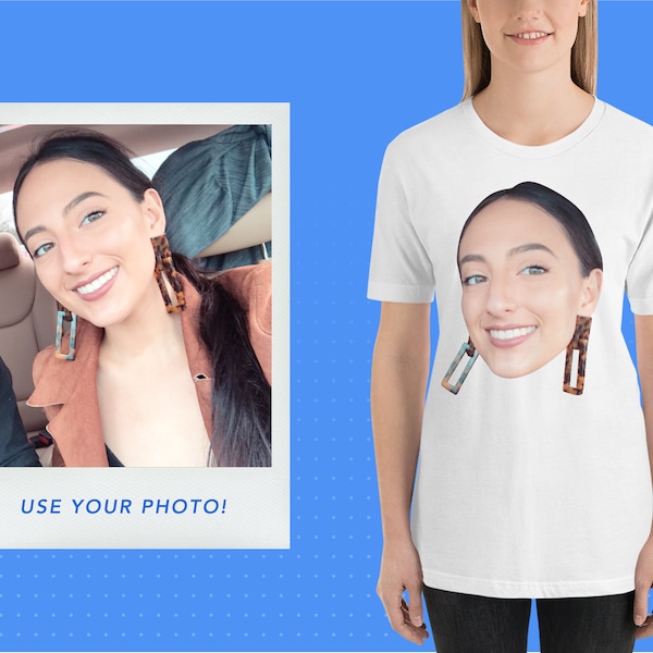 Custom Face Shirt - Etsy