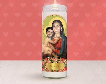 Custom Prayer Candle | Etsy