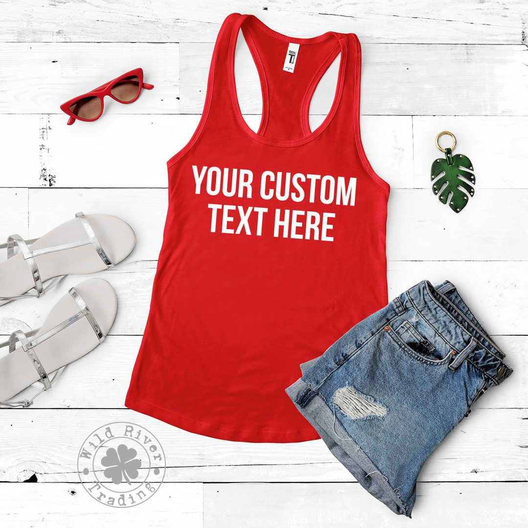 Custom Tank Top Design Your Own Tanks Personalized T For Women