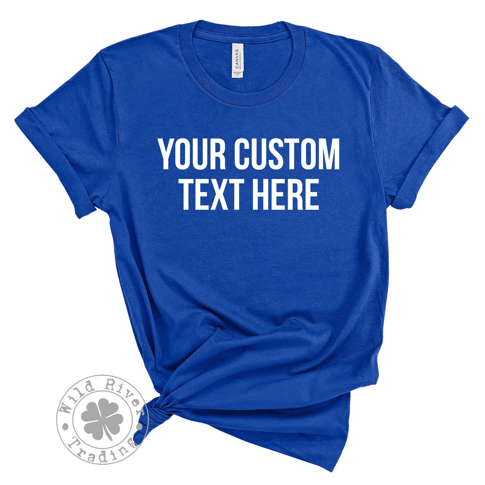 Custom Text T-shirt Design Your Own Shirts / Personalized Gift ...
