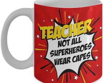 Tea Superhero Mug - Etsy