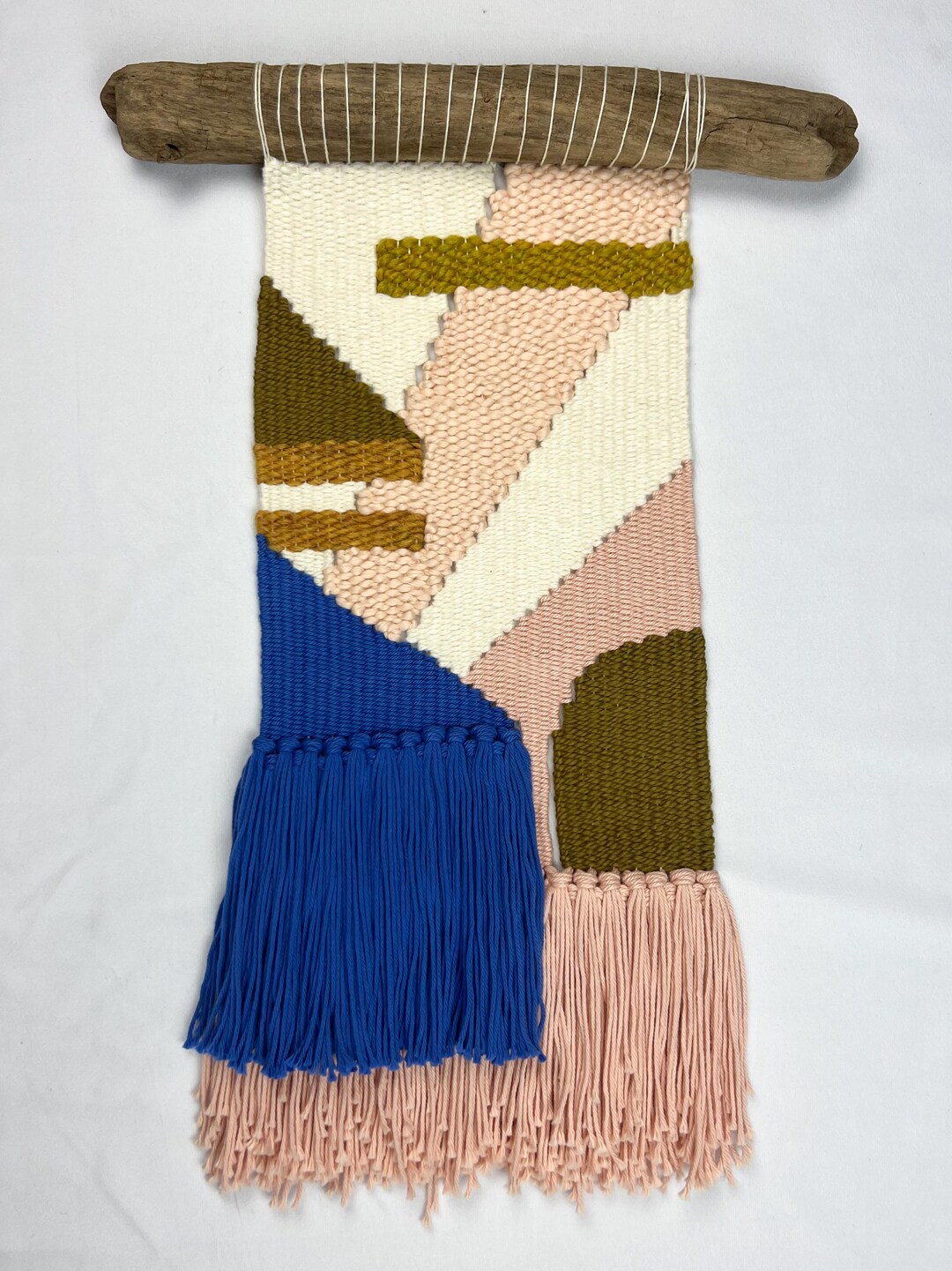 Pink, Blue, Green Weaving - Etsy