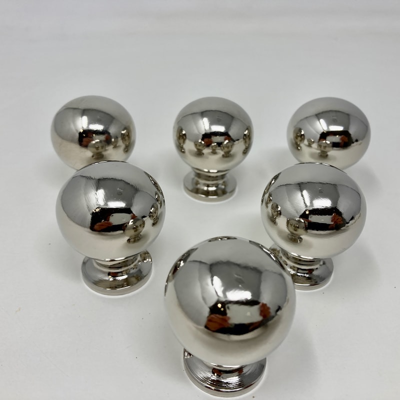 Chrome Knobs - Etsy
