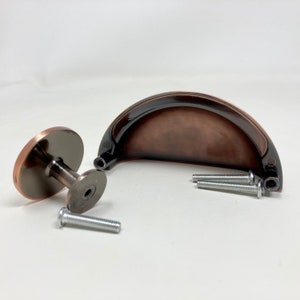 Antique Copper Knob Cup Handle Wardrobe Modern Kitchen - Etsy