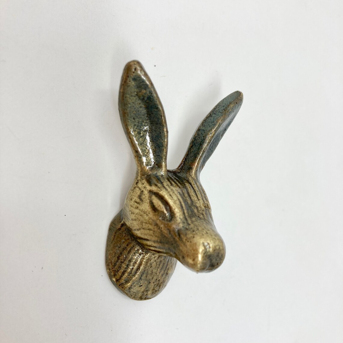 Antique Bronze Hare Rabbit Drawer Door Pull Knob Animal Handle - Etsy
