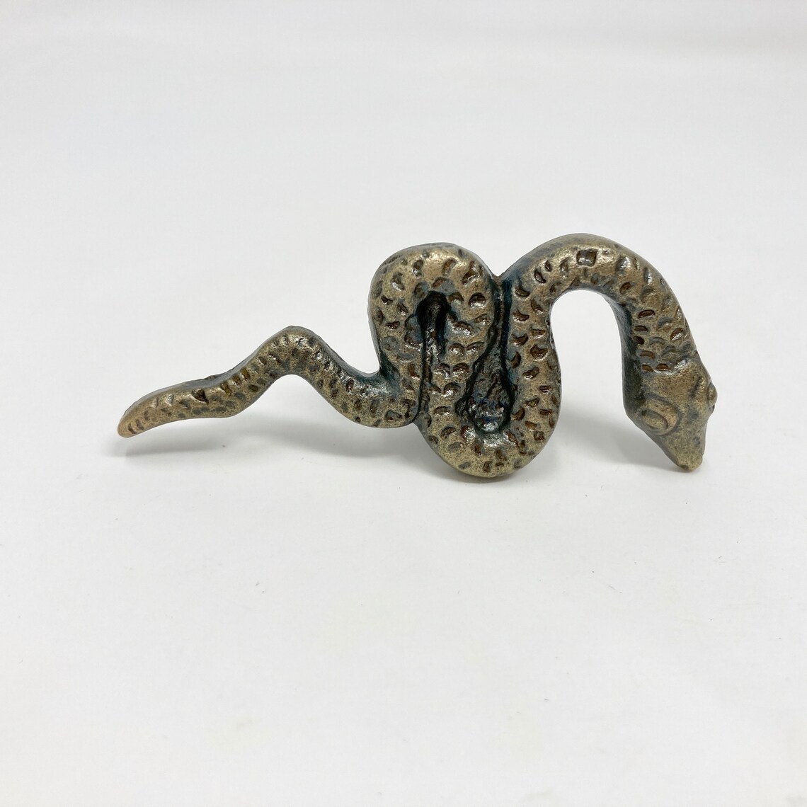 Antique Bronze Snake Metal Knob Handle Kitchen Cupboard Home - Etsy