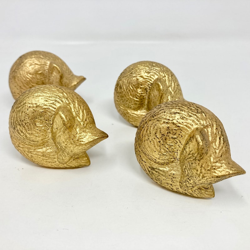 Antique Gold Knobs - Etsy UK